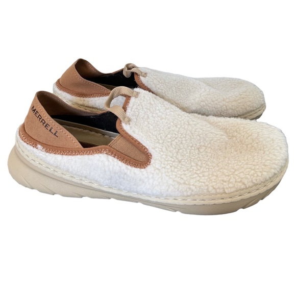 Merrell | Shoes | Merrell Womens Hut Moc Cozy Sherpa Teddy Slip On ...
